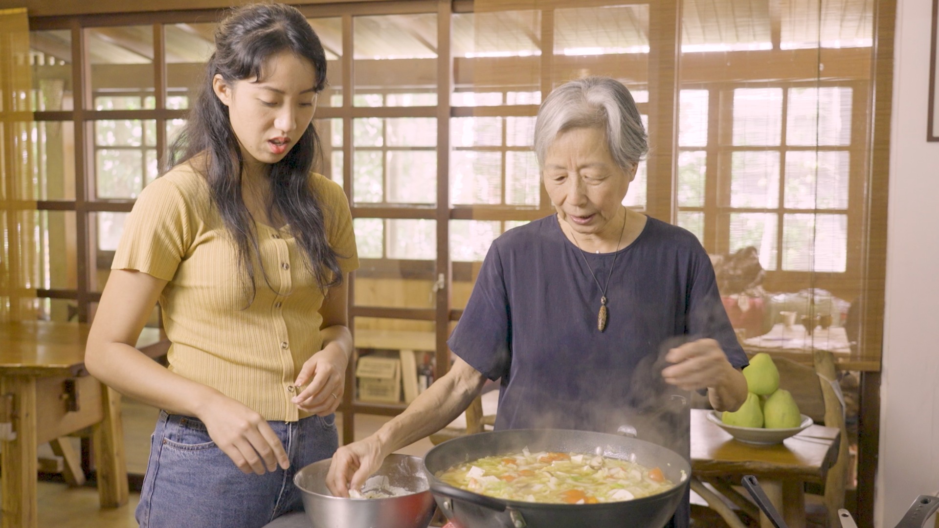 Cooking with Ahma: Dough Knot Soup - TaiwanPlus
