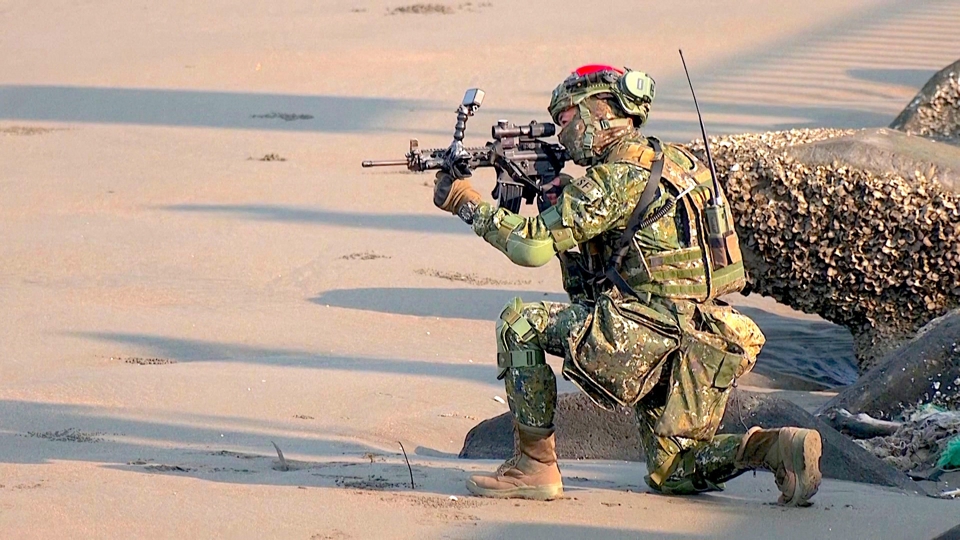 Taiwan Conducts Coastal Defense Exercises Aimed at Defending Beachhead ...