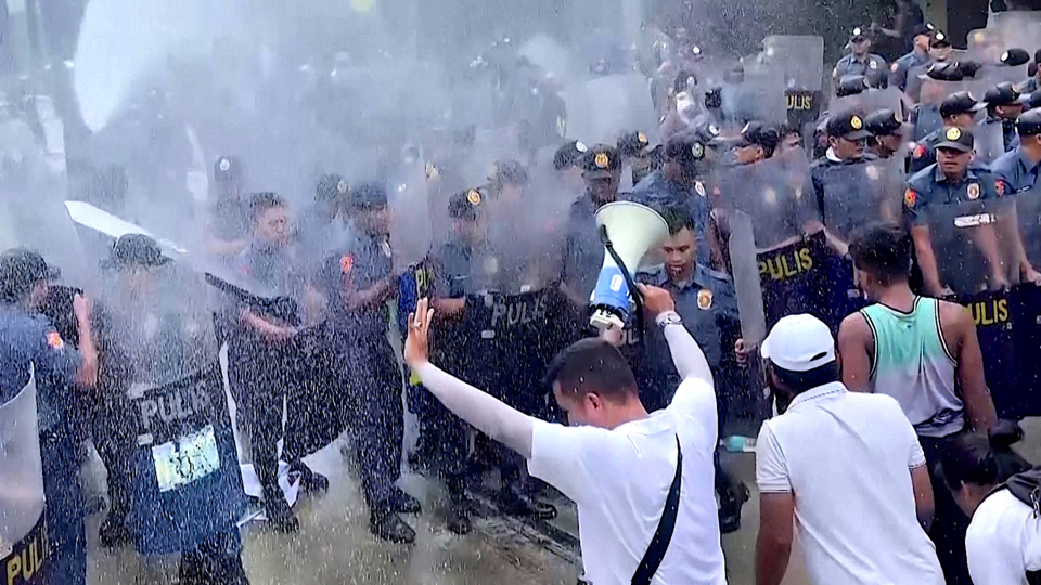 Philippine Left-Wing Labor Groups Protest U.S.-Philippine Joint ...