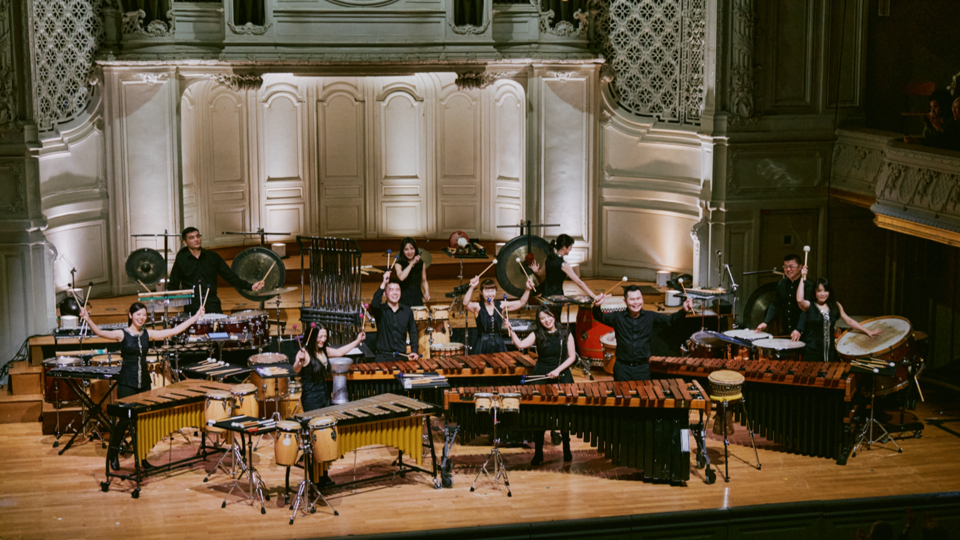 Taiwan Ju Percussion Group Performs in Paris During World Tour - TaiwanPlus