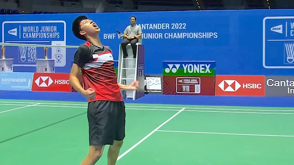Taiwan Badminton Player Kuo Kuan-lin Wins Gold at BWF World Junior ...