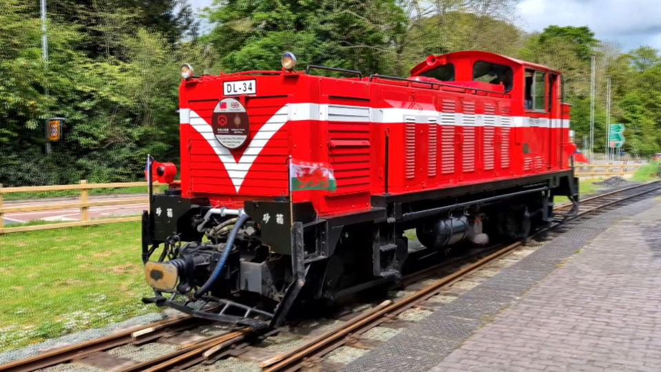 Taiwan’s Iconic Alishan Train Makes First Journey in Wales - TaiwanPlus