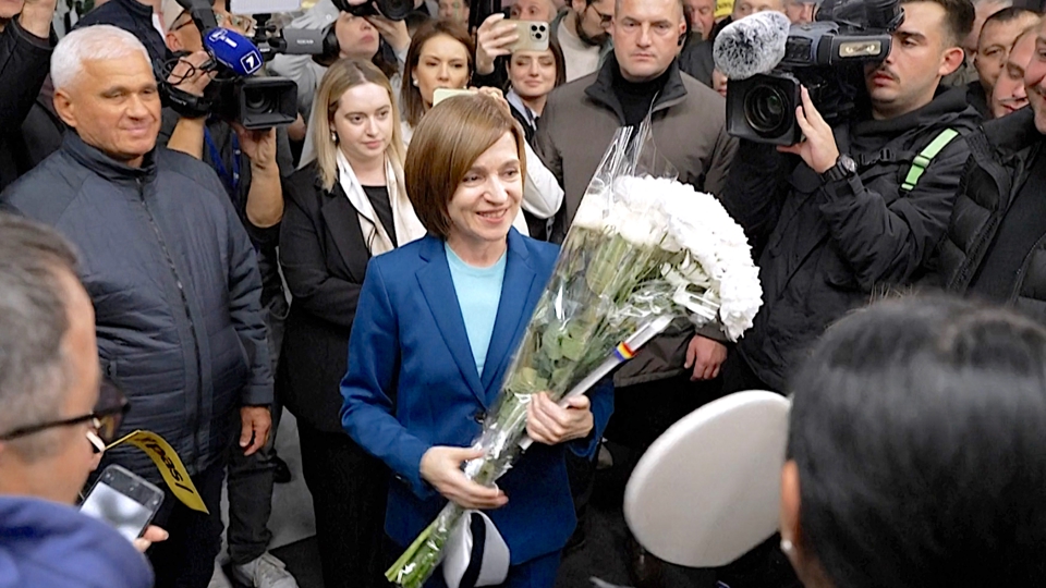 Pro-EU Candidate Maria Sandu Wins Moldova Election - TaiwanPlus