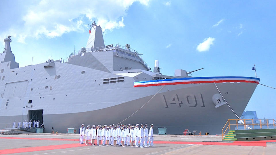 Taiwan's Yushan Support Ship To Be Combat Ready by End of June - TaiwanPlus