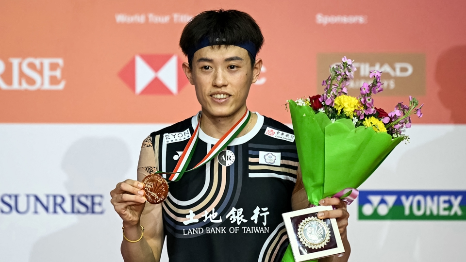 Taiwanese Badminton Player Lin Chun-yi Wins Super 750 India Open ...